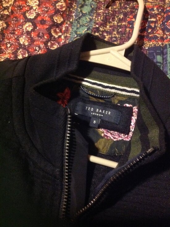 Ted Baker | Jackets & Coats | Ted Baker Mens Xlarge 5 Dark Navy ...